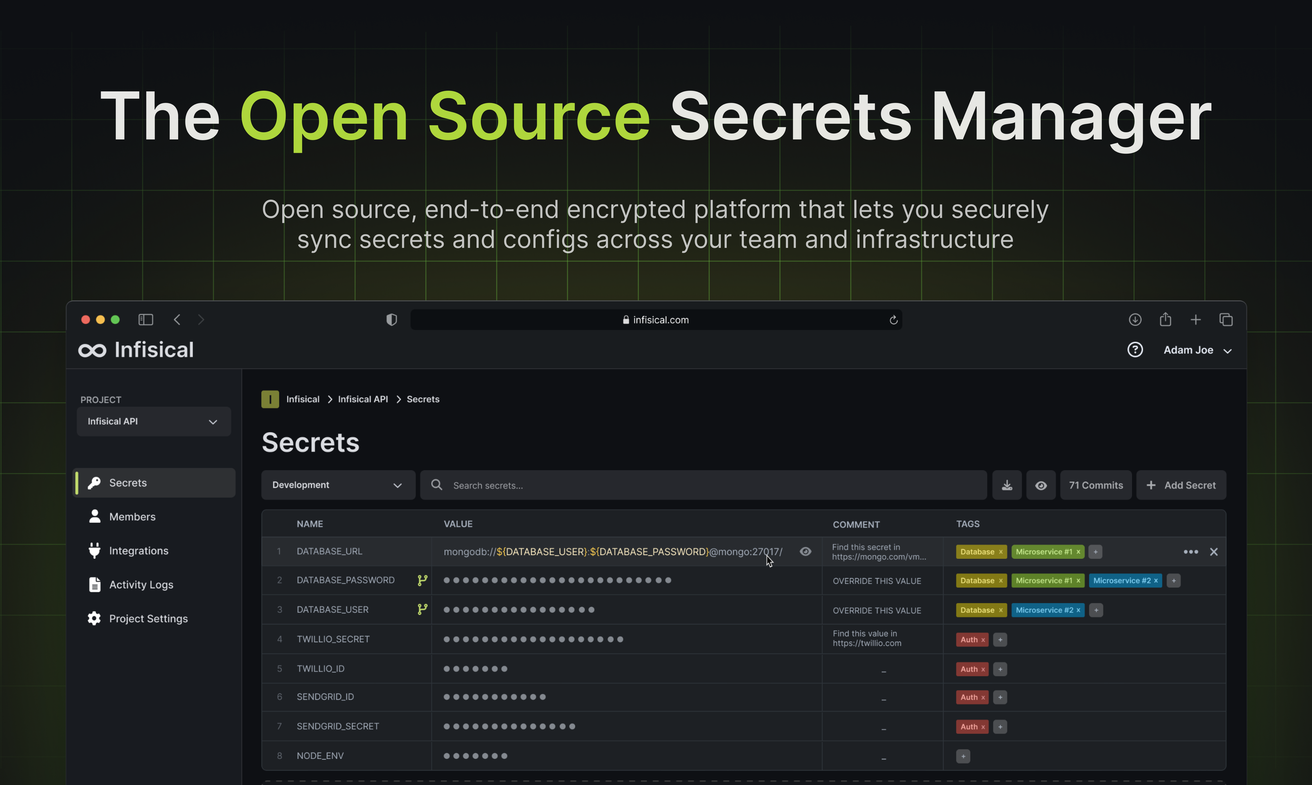 Infisical: Helping dev teams sync environment variables | Product Hunt