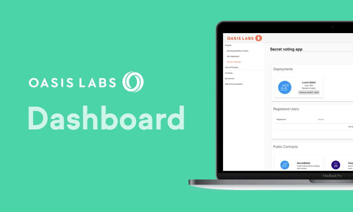 Oasis Smart Contract Dashboard Makers and Employees (2025) | Product Hunt