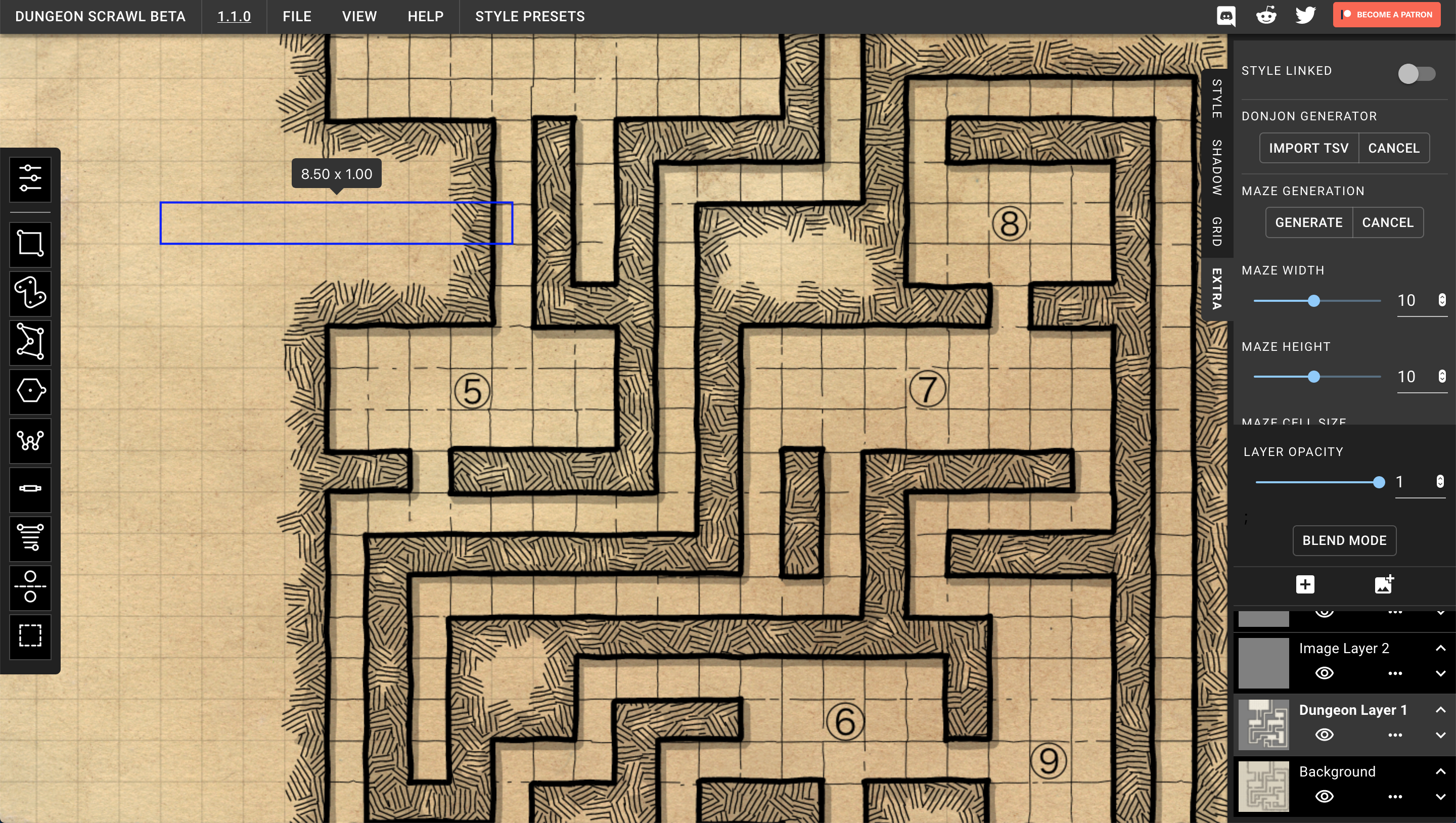Dungeon Scrawl: A dungeon scrawling tool | Product Hunt