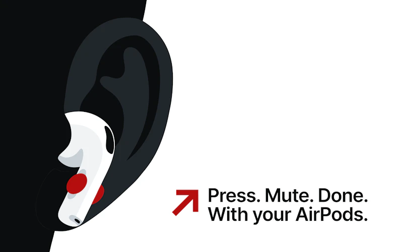 Mic Drop 3.0 - Mute your mic in any app—with your AirPods | Product ...