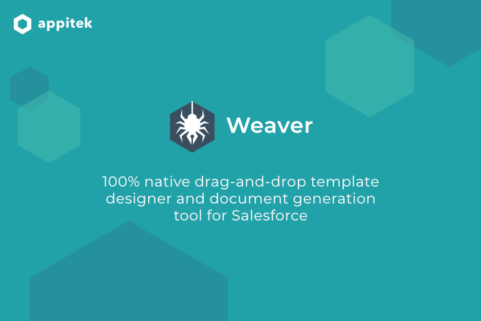 Weaver: Template designer & document generation tool for Salesforce ...
