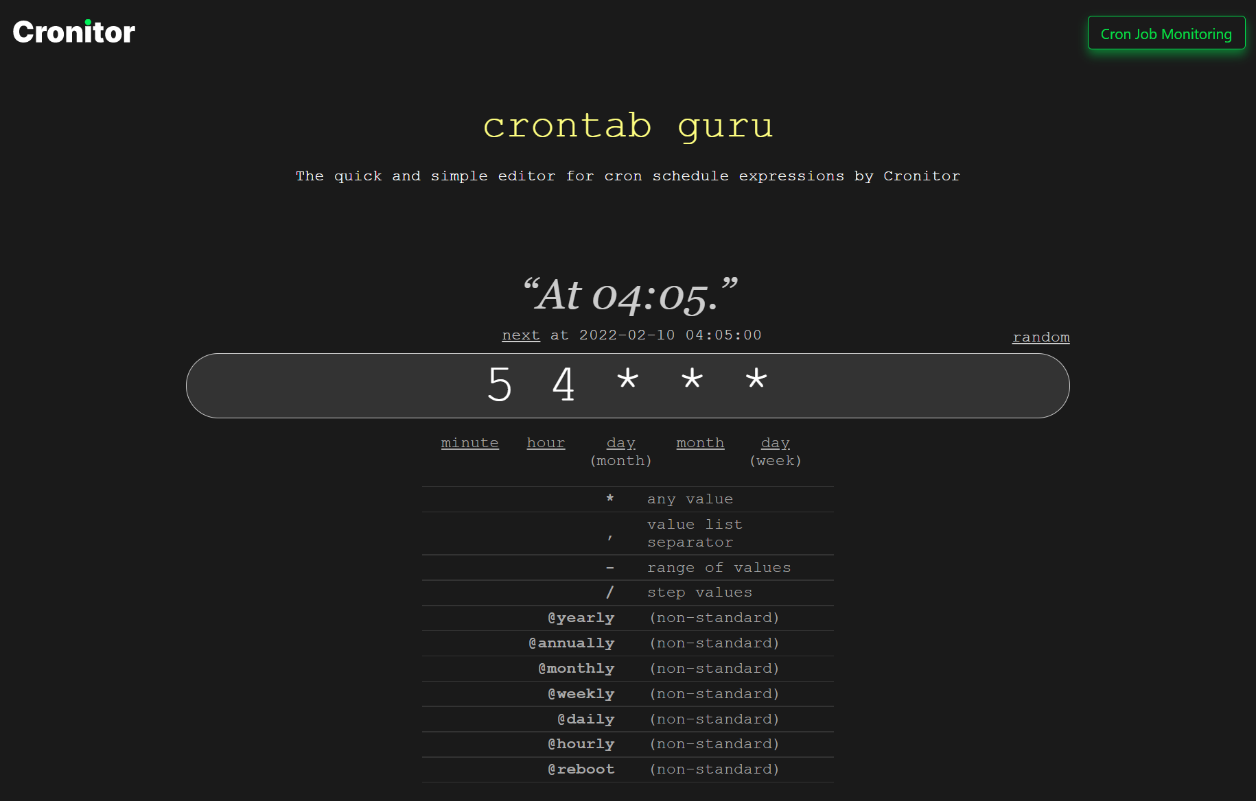 Crontab Guru: Setting Cron Jobs Easily | Product Hunt