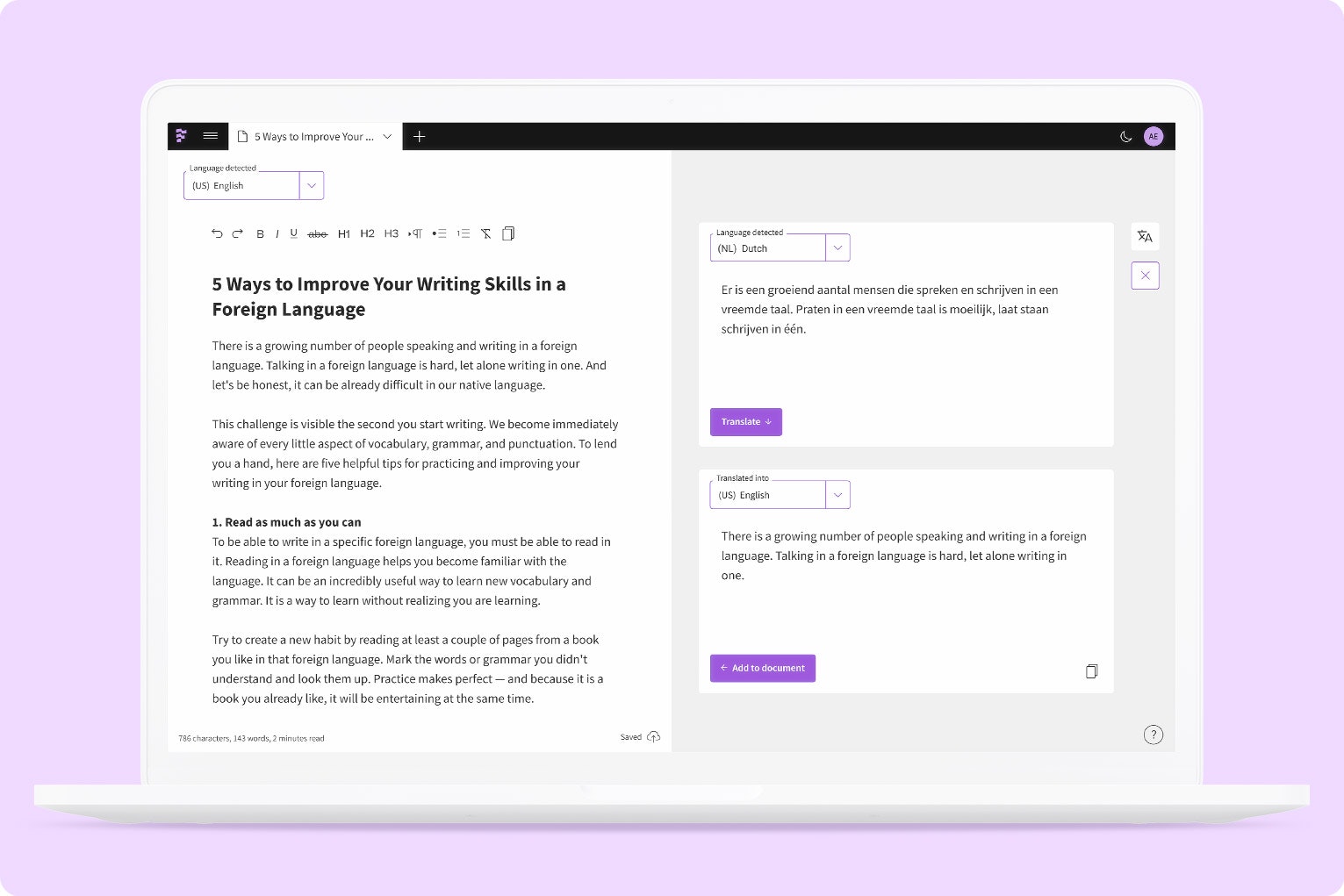 Fluently - Write fluently in any language | Product Hunt
