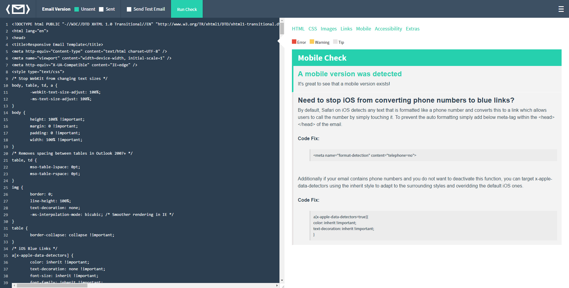 HTML email check: Validate the markup of HTML emails and newsletters ...