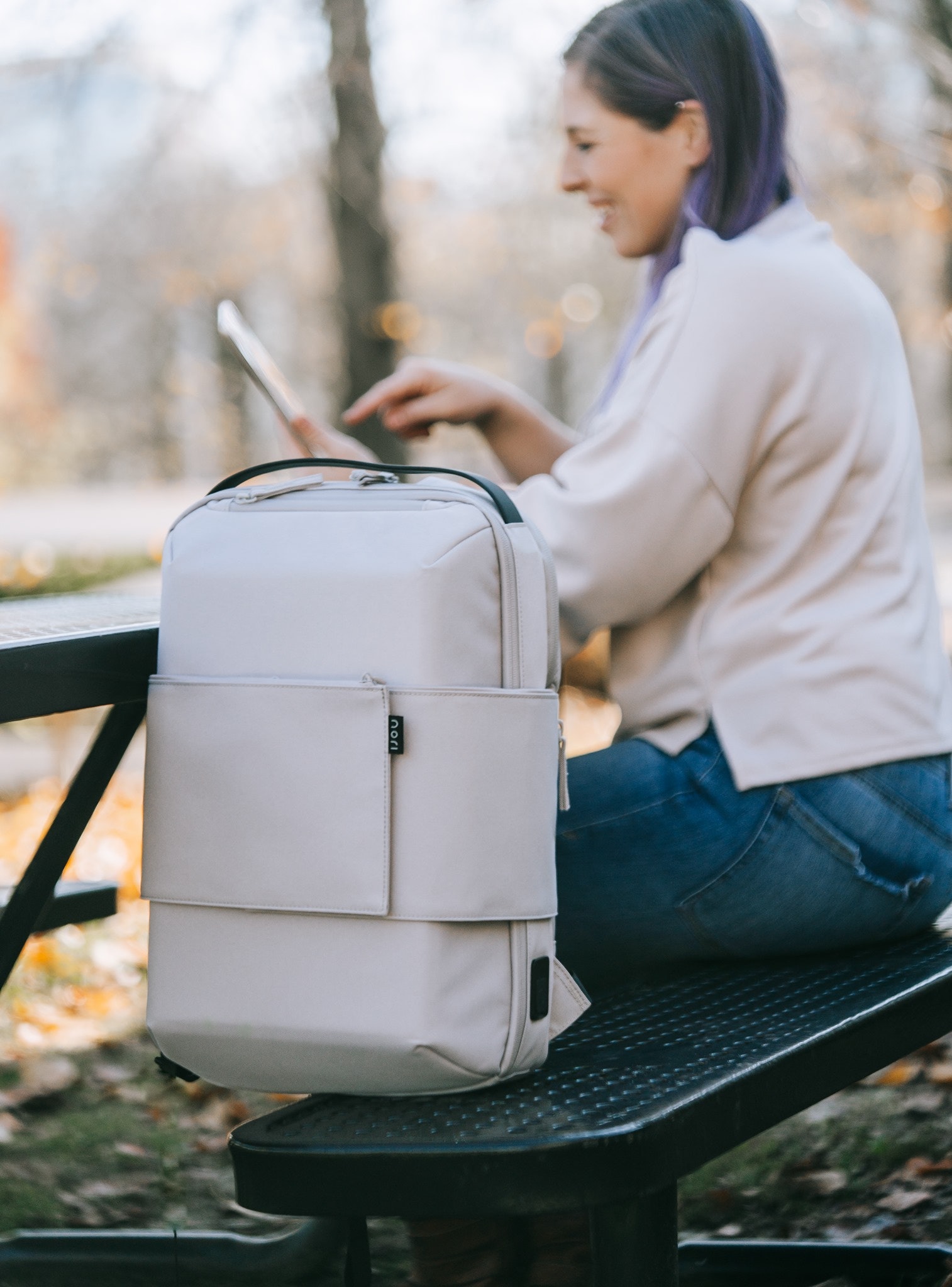 Nori Backpack - A lightweight, organized, anti-theft backpack | Product ...