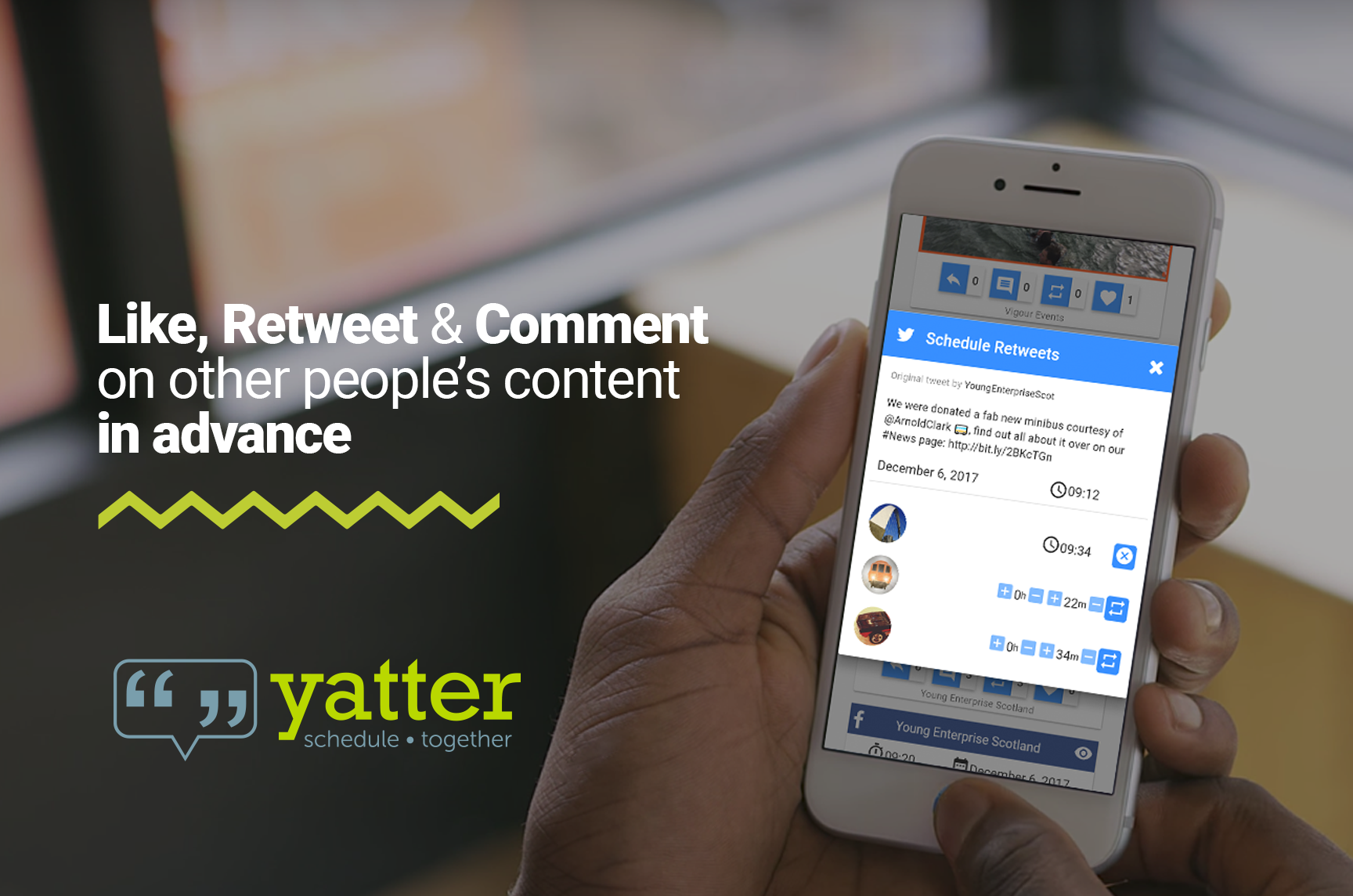 Yatter - The only way to manage social media collaborations | Product Hunt