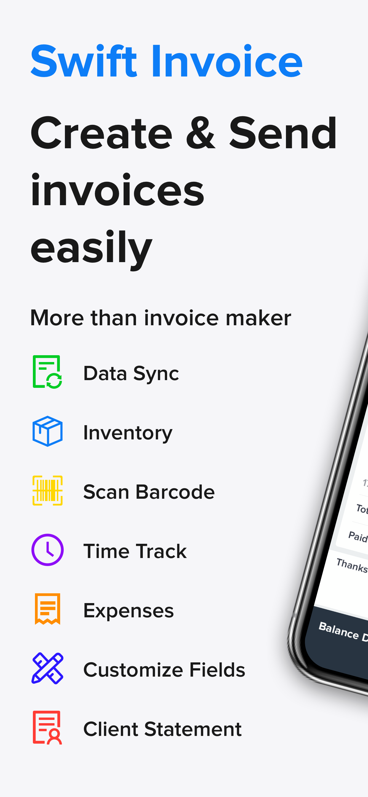 Swift Invoice: Great-looking, professional invoice generator app ...