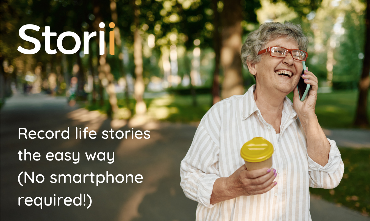 Storii: Record life stories over the phone | Product Hunt