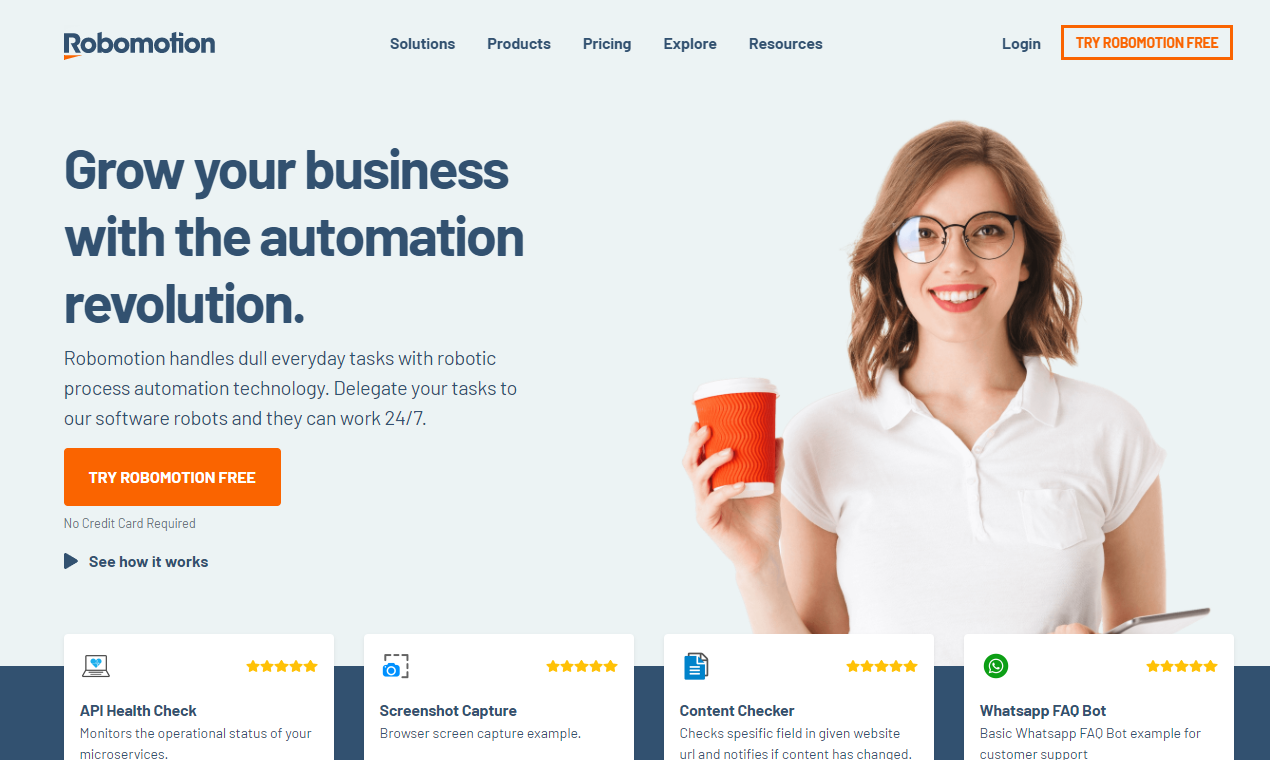 Robomotion RPA - A cross platform low-code automation tool | Product Hunt