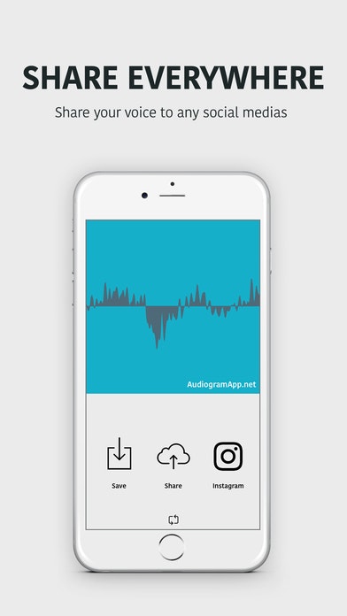 Audiogram: Record and share your voice to Instagram,and social medias ...