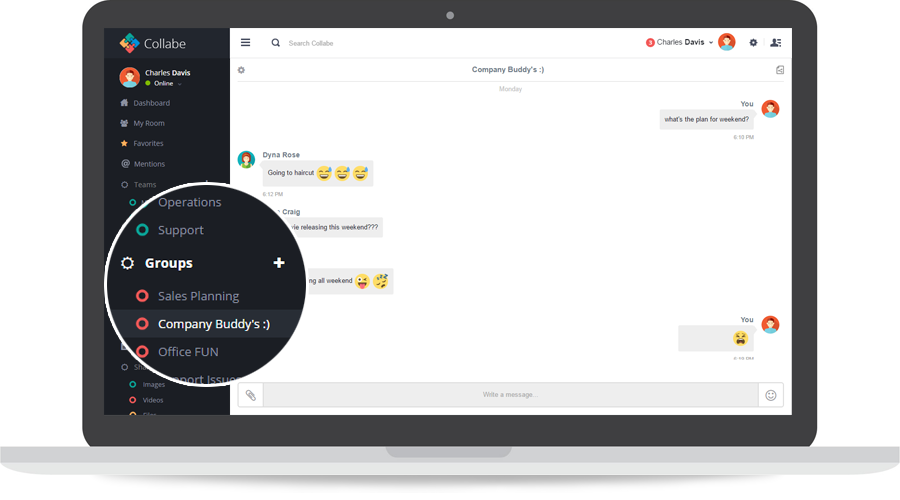 Collabe: A simple yet efficient team communication tool | Product Hunt