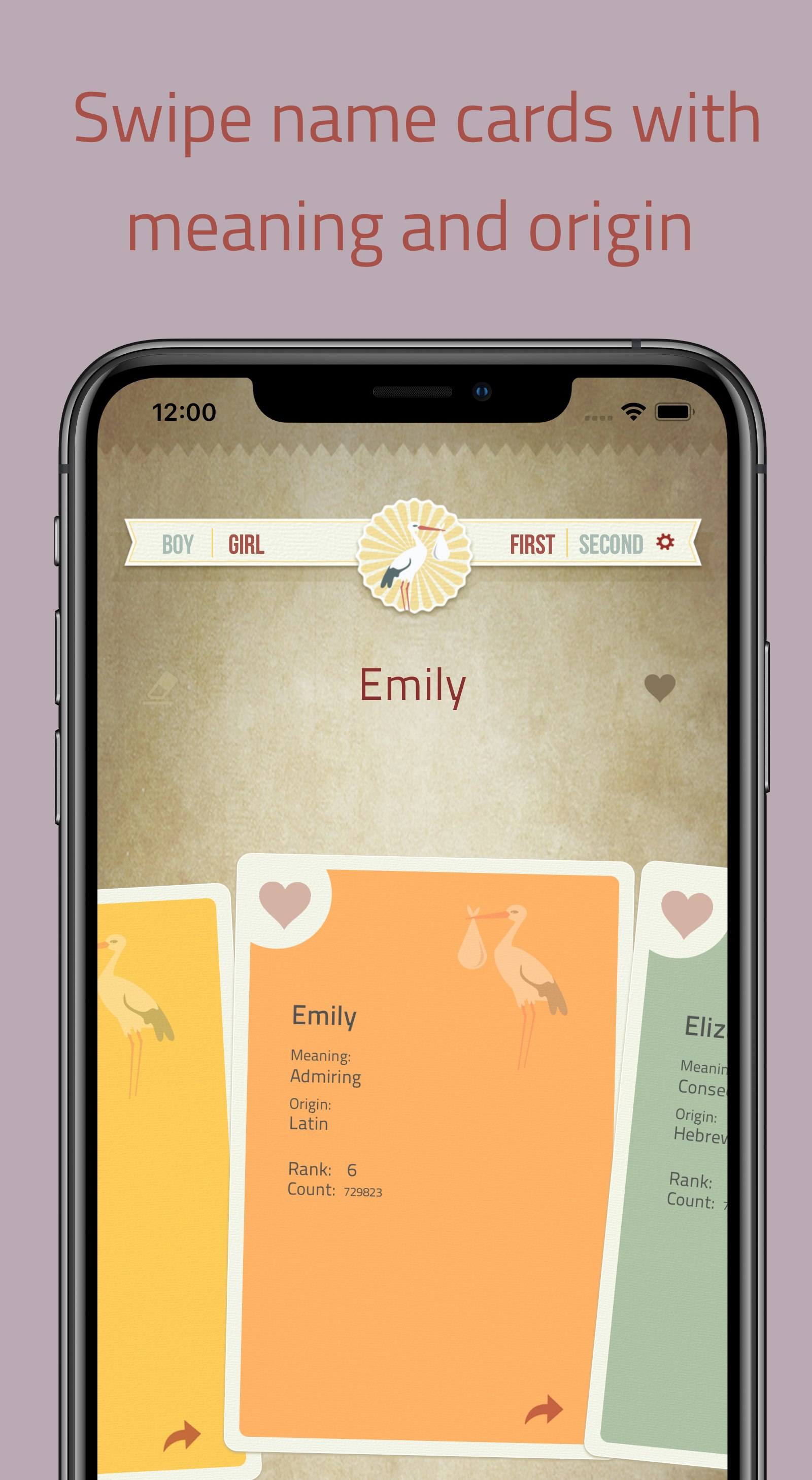Namy - baby names app: Playful baby name search | Product Hunt