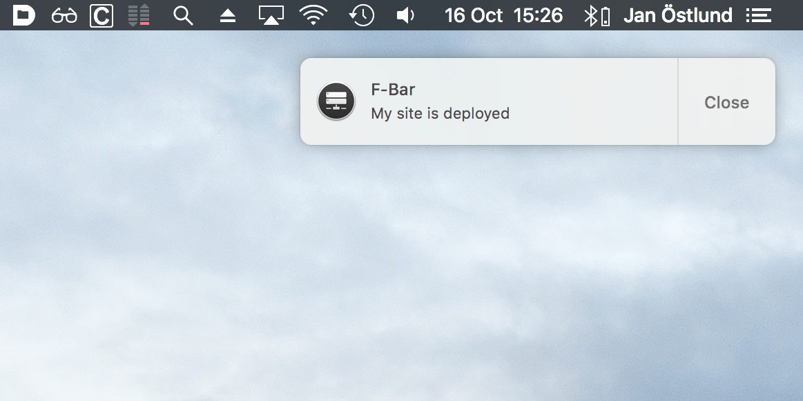 F-Bar: A Laravel Forge server manager in your menu bar | Product Hunt