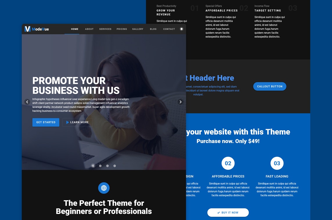 Open-source Multi-Purpose Theme: Start your Jamstack site Quickly | Product Hunt