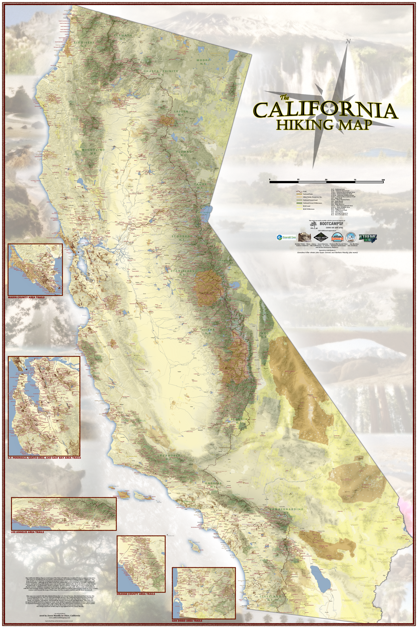 California Hiking Map Makers | Product Hunt