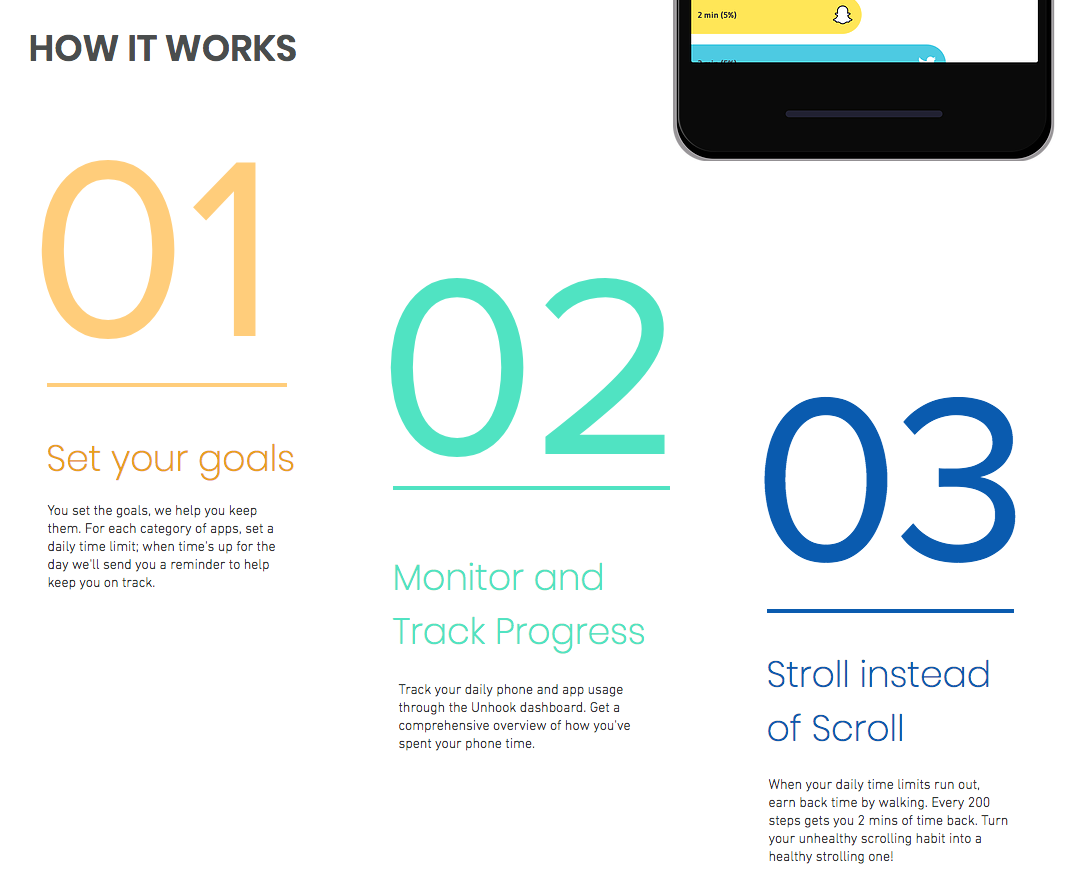 Unhook: Reduce screen time on your phone by taking short walks ...
