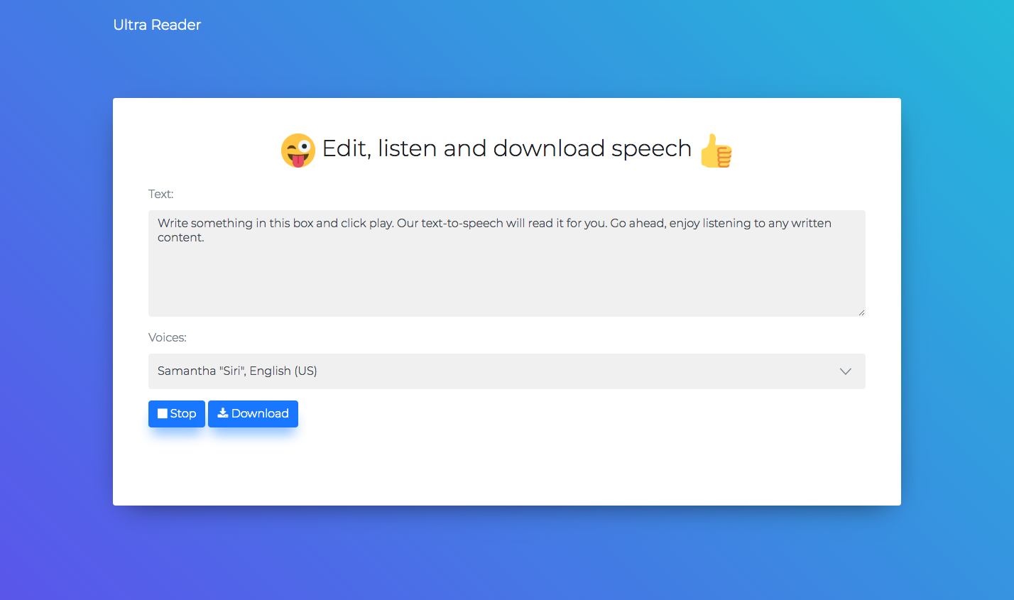 Ultra Reader - Text to Speech - Product Information, Latest Updates ...