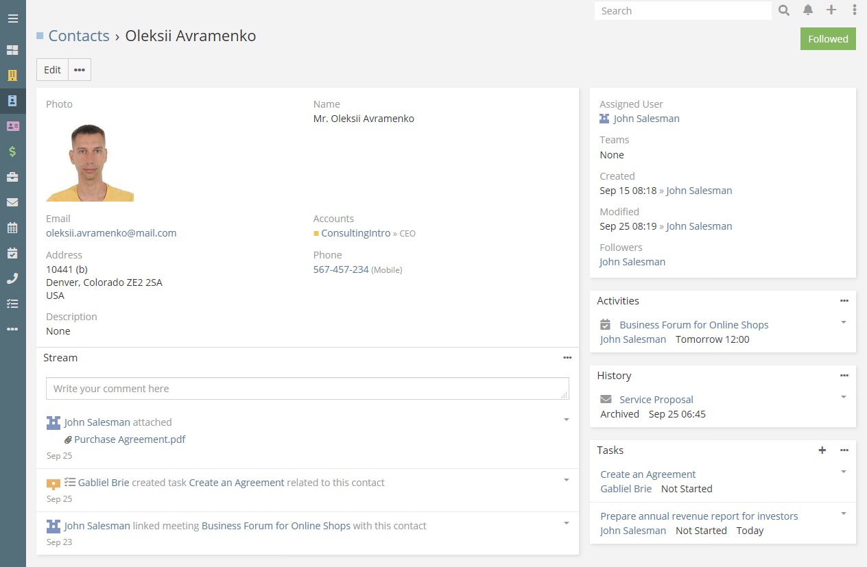 EspoCRM - Open-source CRM software that drives your sales | Product Hunt