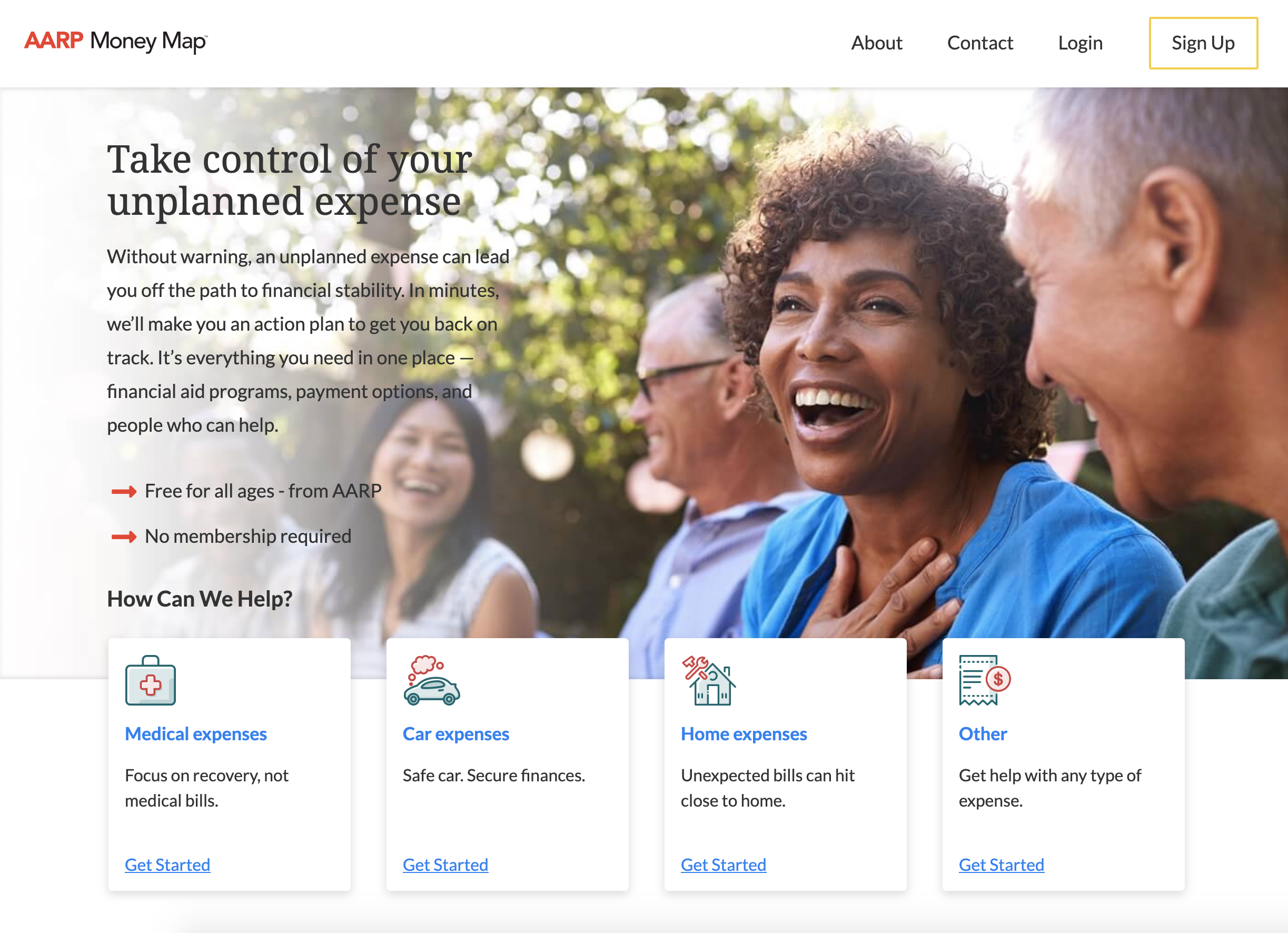 AARP Money Map™: Step-By-Step Plans for Your Finances | Product Hunt