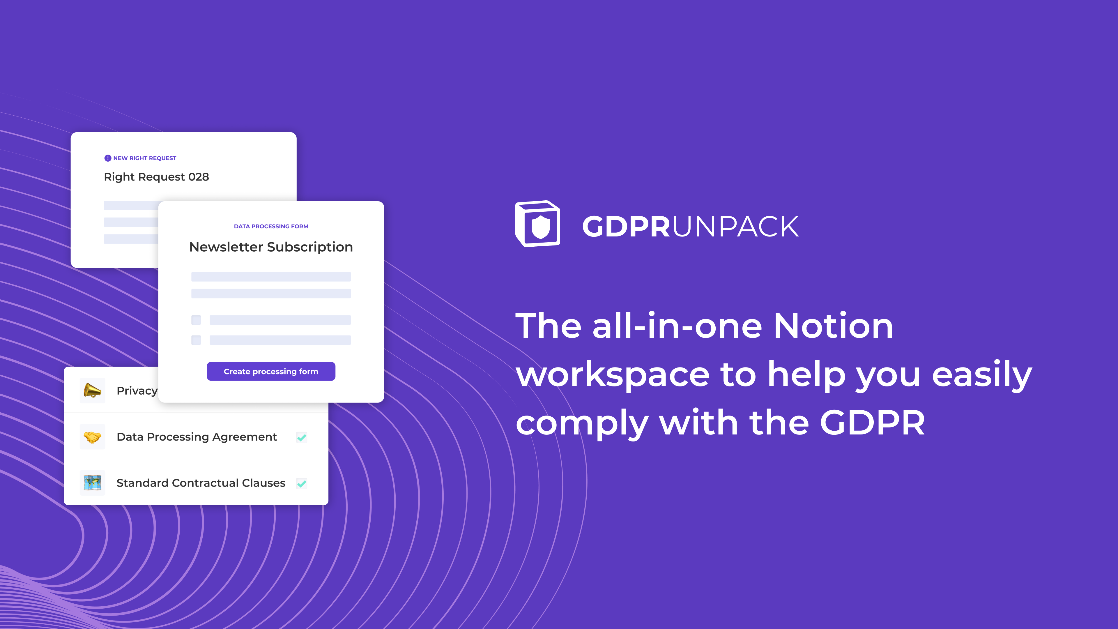 GDPR Unpack: GDPR made simple for small businesses | Product Hunt