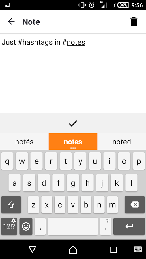 HashTagNote: Just notes with hashtags | Product Hunt