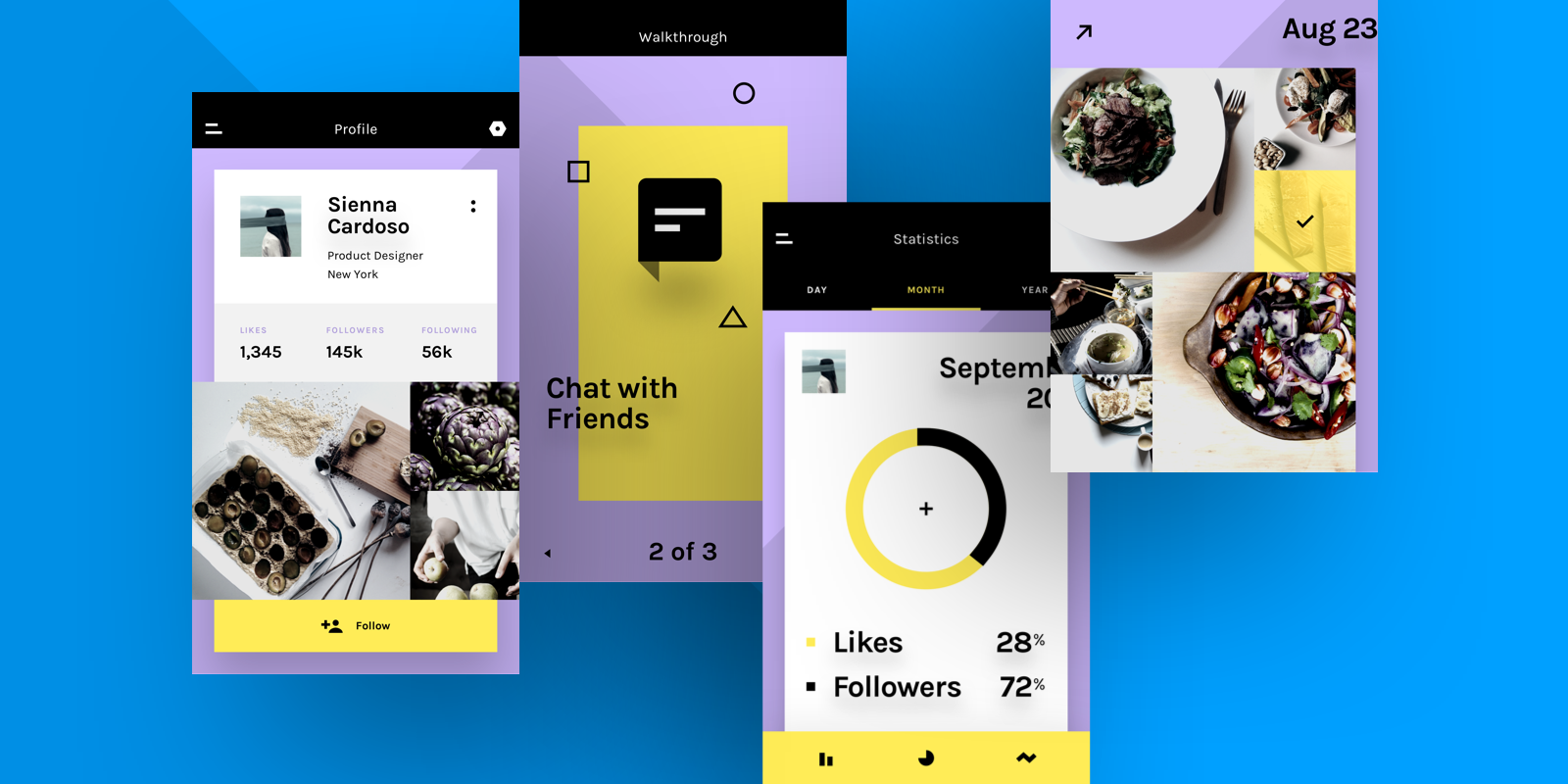 Chat UI kit by InVision : InVision Forums | Product Hunt