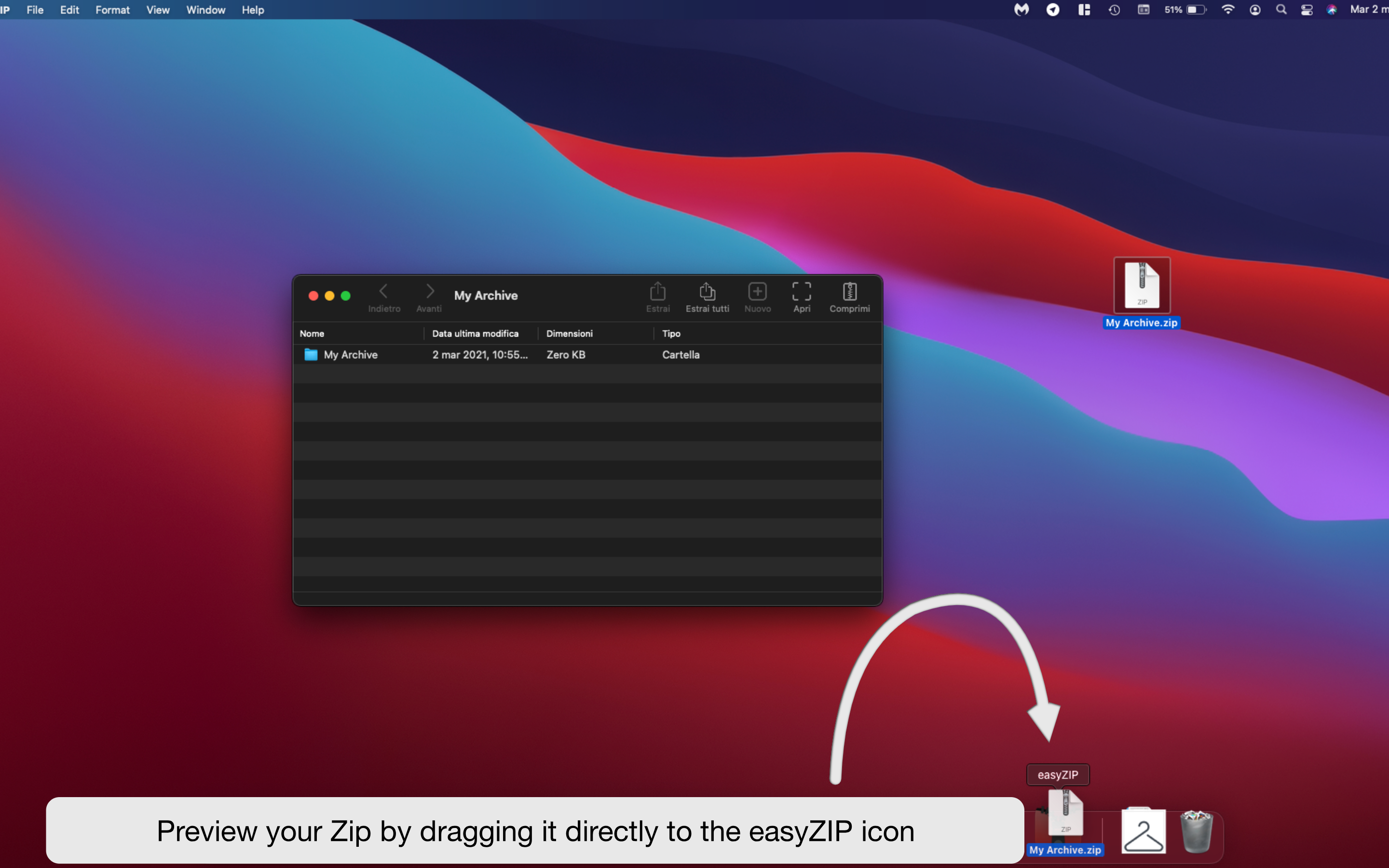 easyZIP - Preview your Zip archives | Product Hunt