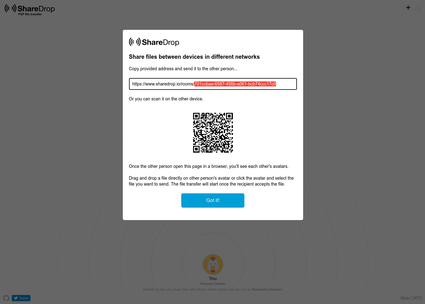 ShareDrop: Local P2P file transfer | Product Hunt