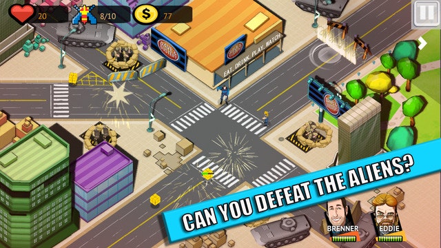 PIXELS Defense: Play alongside the heroic Arcaders from PIXELS the ...