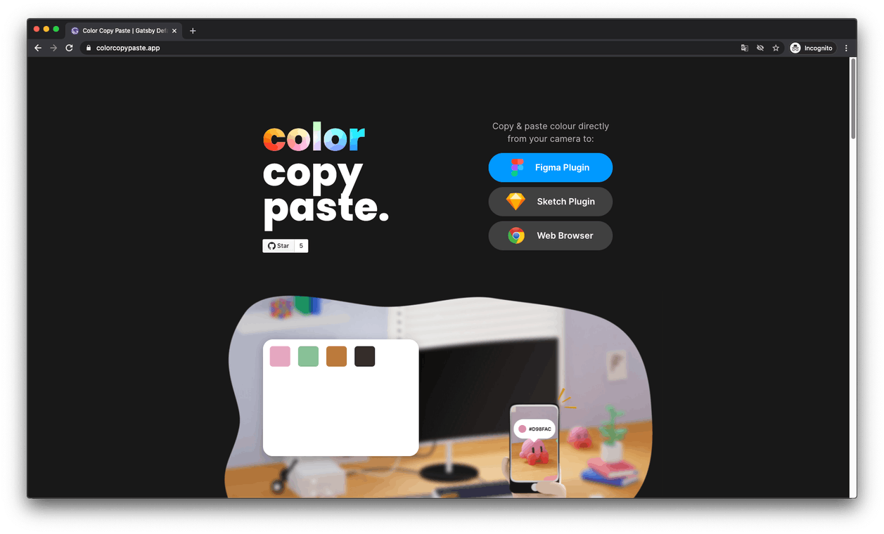 Color Copy Paste: Copy colors from your phone & paste on web, figma, or ...