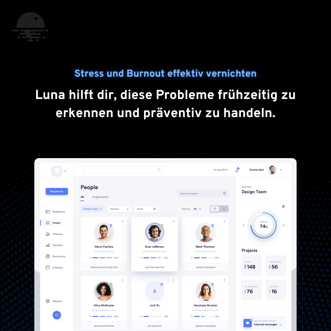 Luna: Mental Health Insights for Your Teams | Product Hunt