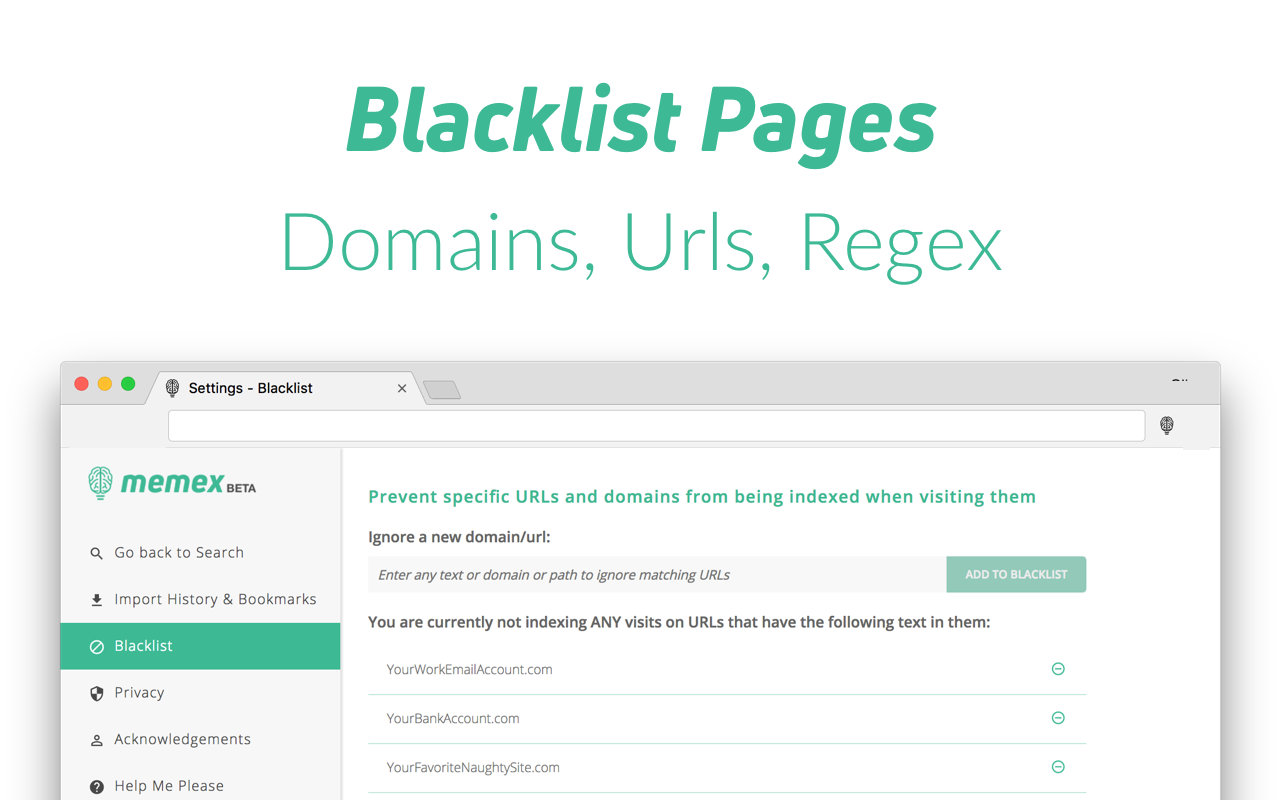 Memex - Instantly find websites again - but without organising them ...
