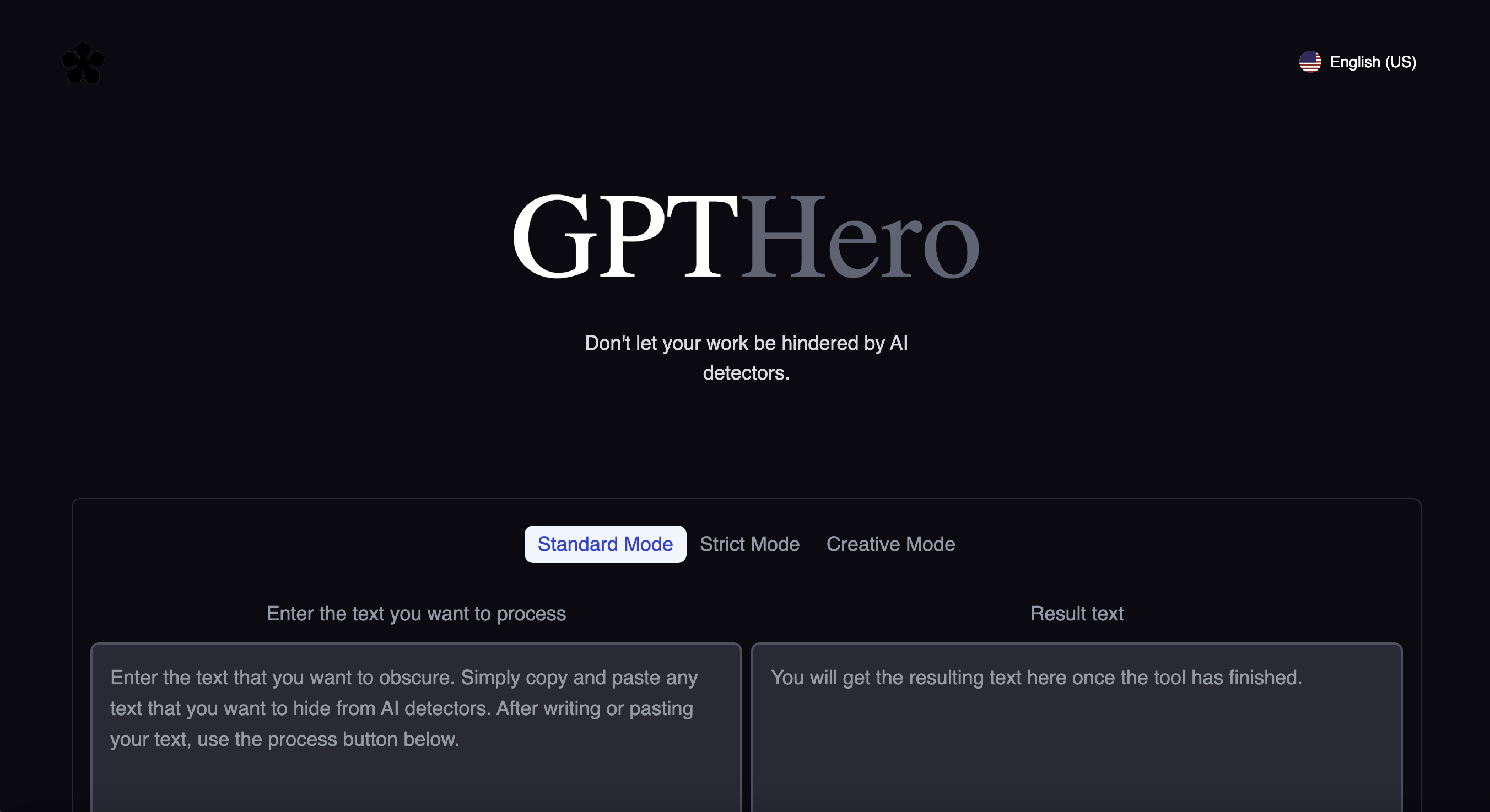 GPTHero: Don't let your work be hindered by AI detectors. | Product Hunt