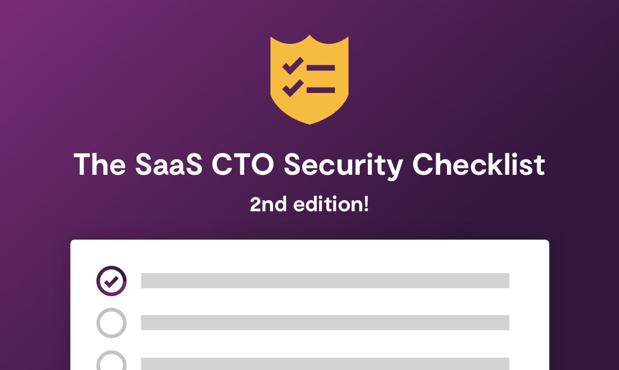 SaaS CTO Security Checklist, 2nd Edition - Product Information, Latest ...