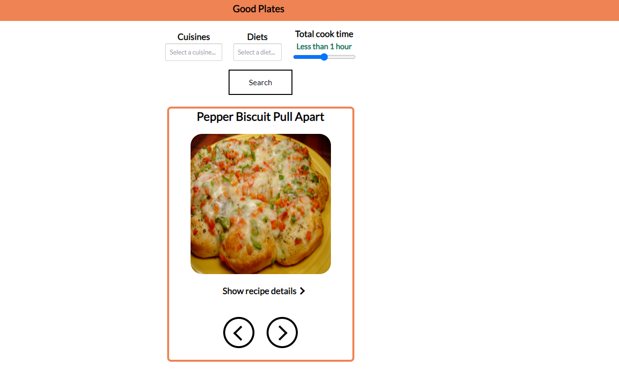Good Plates: A minimalist recipe website | Product Hunt