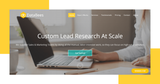 DataBees: Custom lead research at scale | Product Hunt