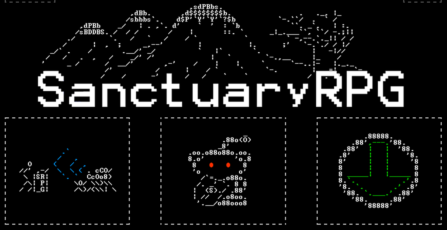 SanctuaryRPG: A humorous and strategic turn-based ASCII dungeon crawler ...