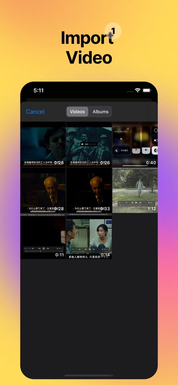 Frame: Collage movie subtitle in one go | Product Hunt