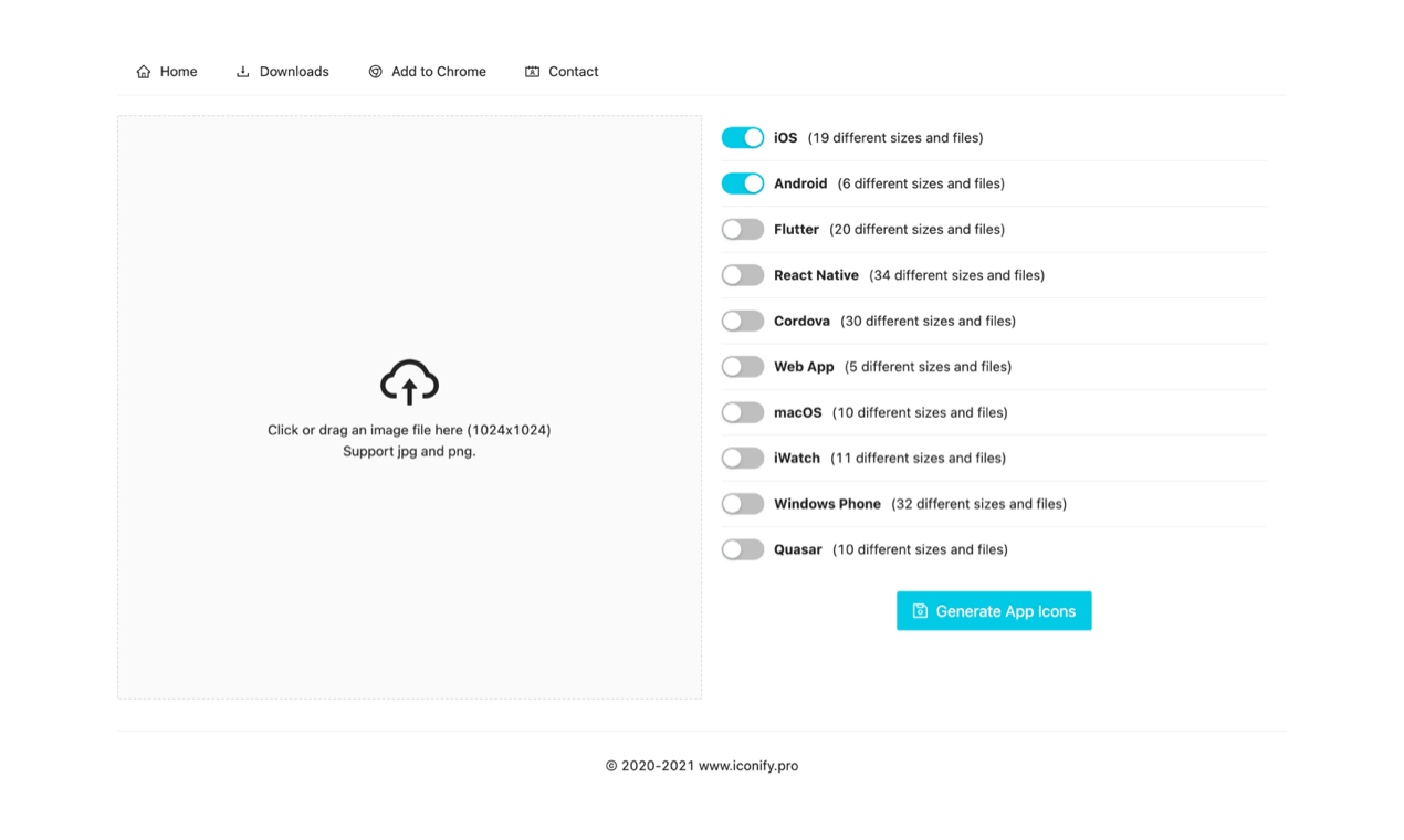 iconify.pro: app icon generator | Product Hunt