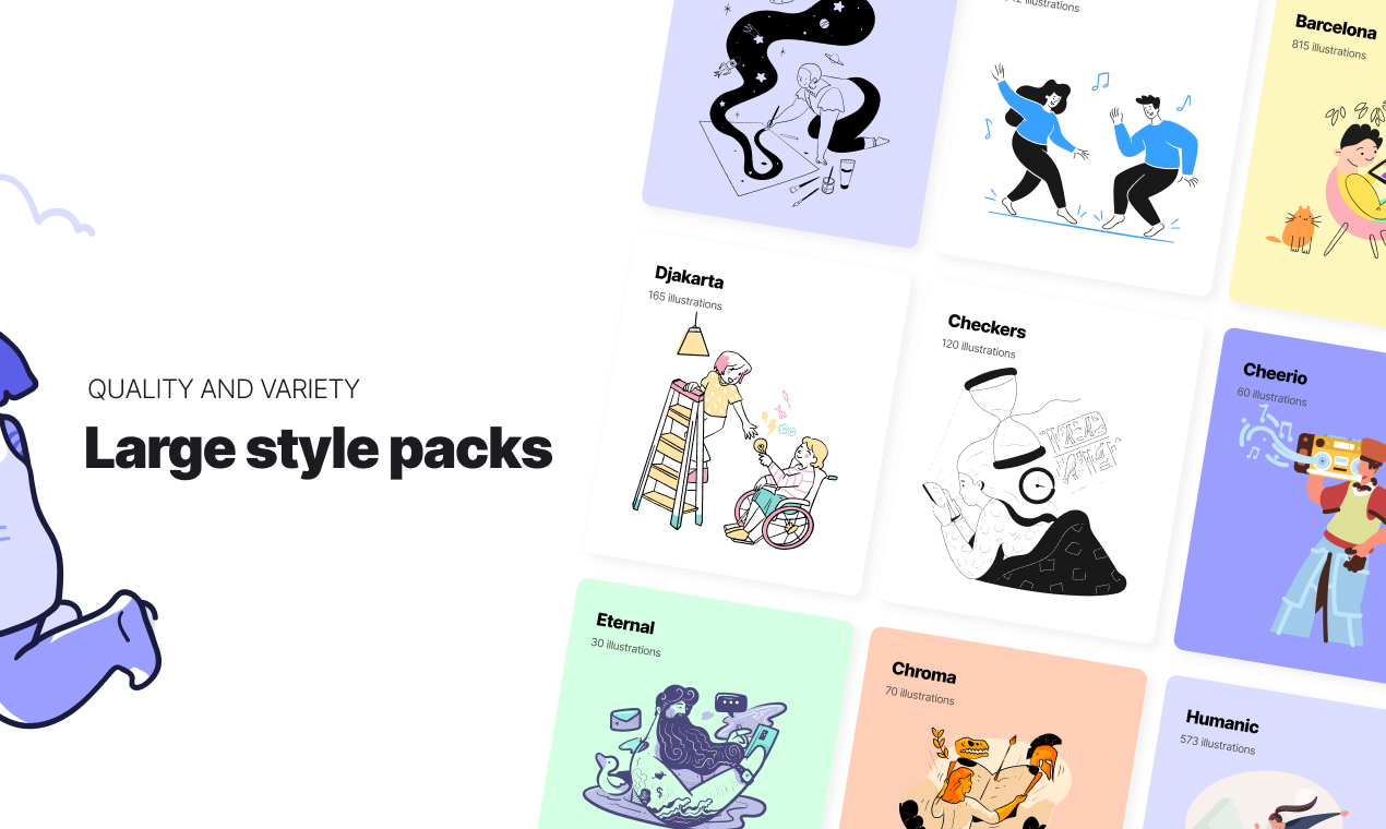 Illustrations by Iconfinder - Add character to your website, app or ...