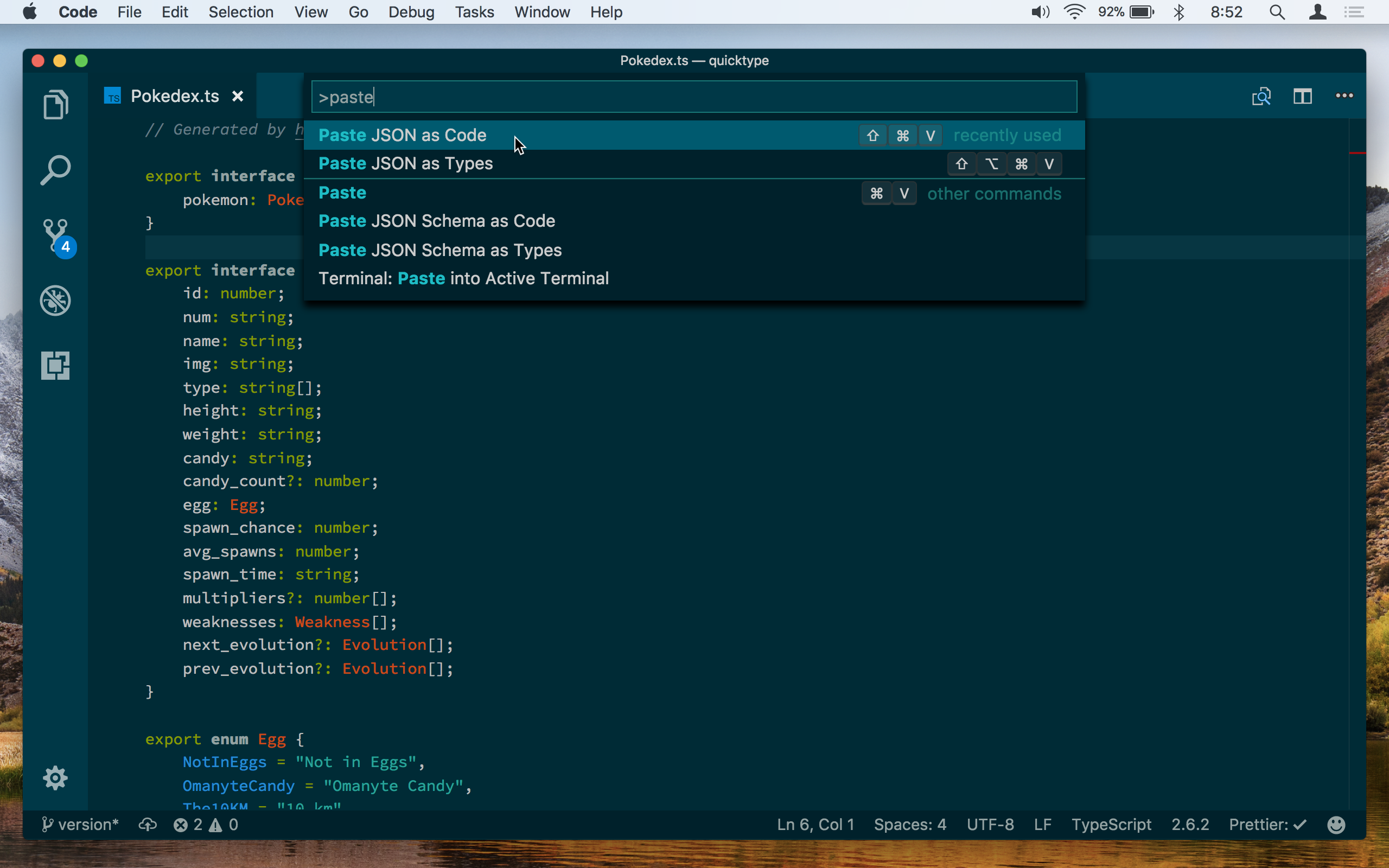 quicktype: Quickly generate JSON code in Swift, Objective-C, C#, Java. | Product Hunt