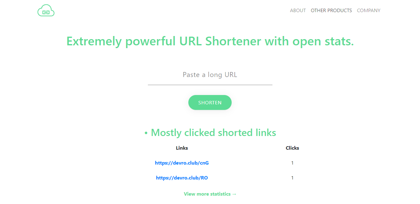 URL Shortener - Extremely powerful URL Shortener with open stats ...