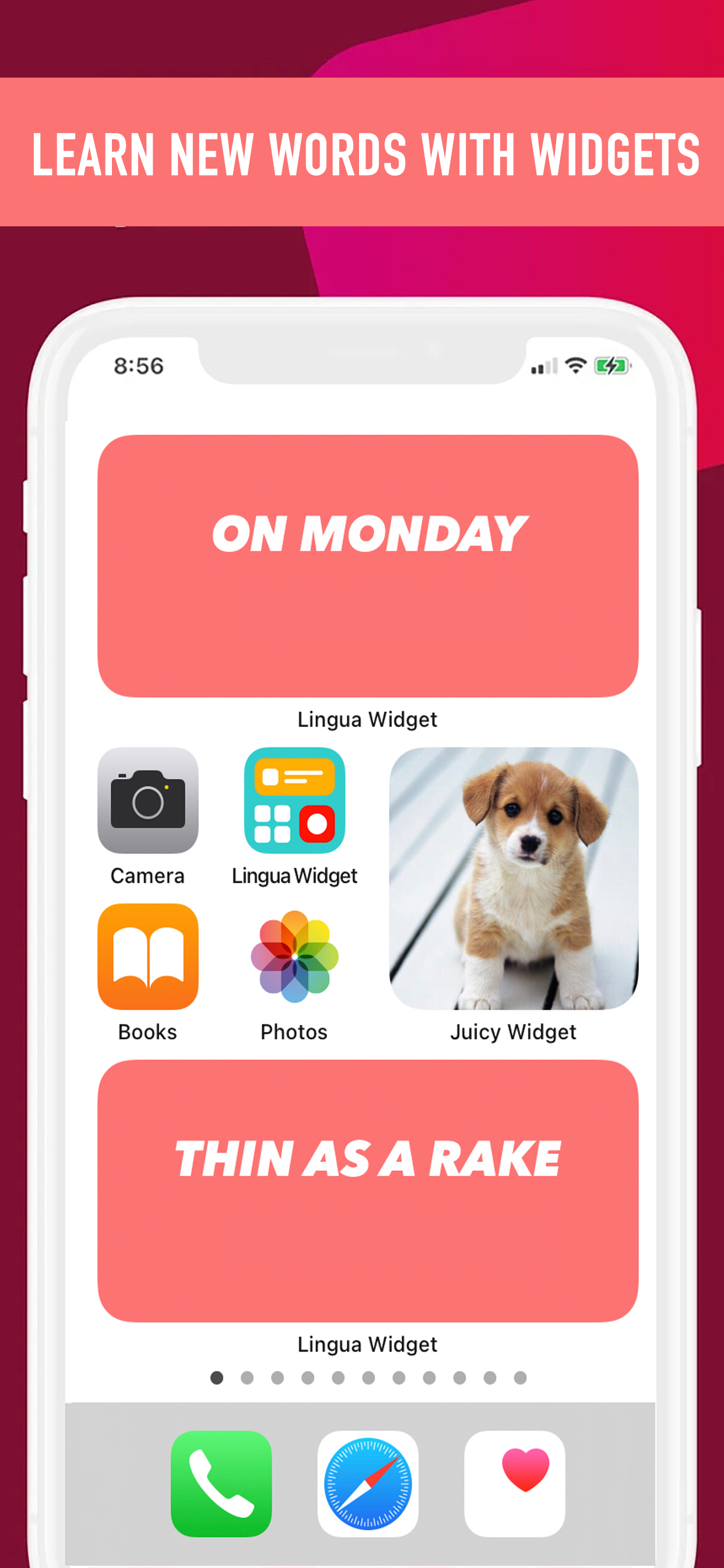 English Word Widget: Learn new with widgets | Product Hunt