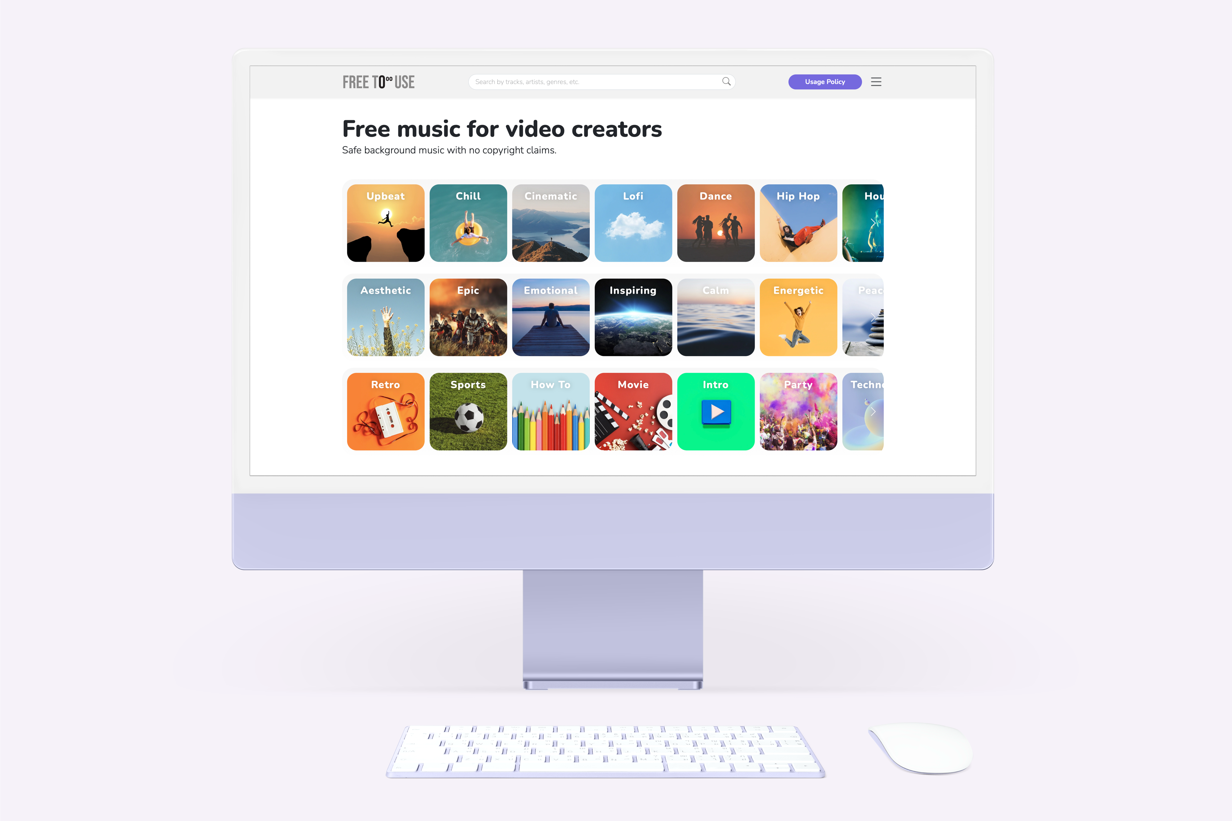 Free To Use: Free music for creators, no copyright issues | Product Hunt