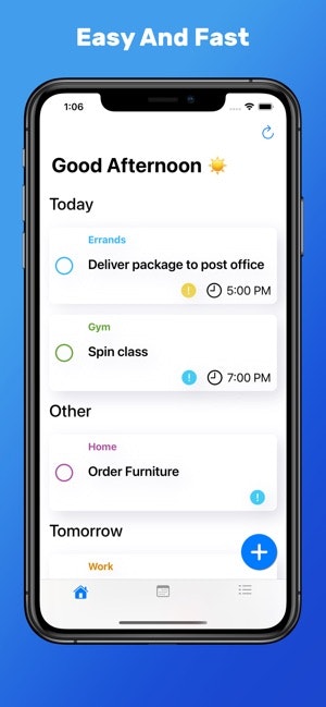 Tasky: A simple easy to do list app with reminders and widgets ...