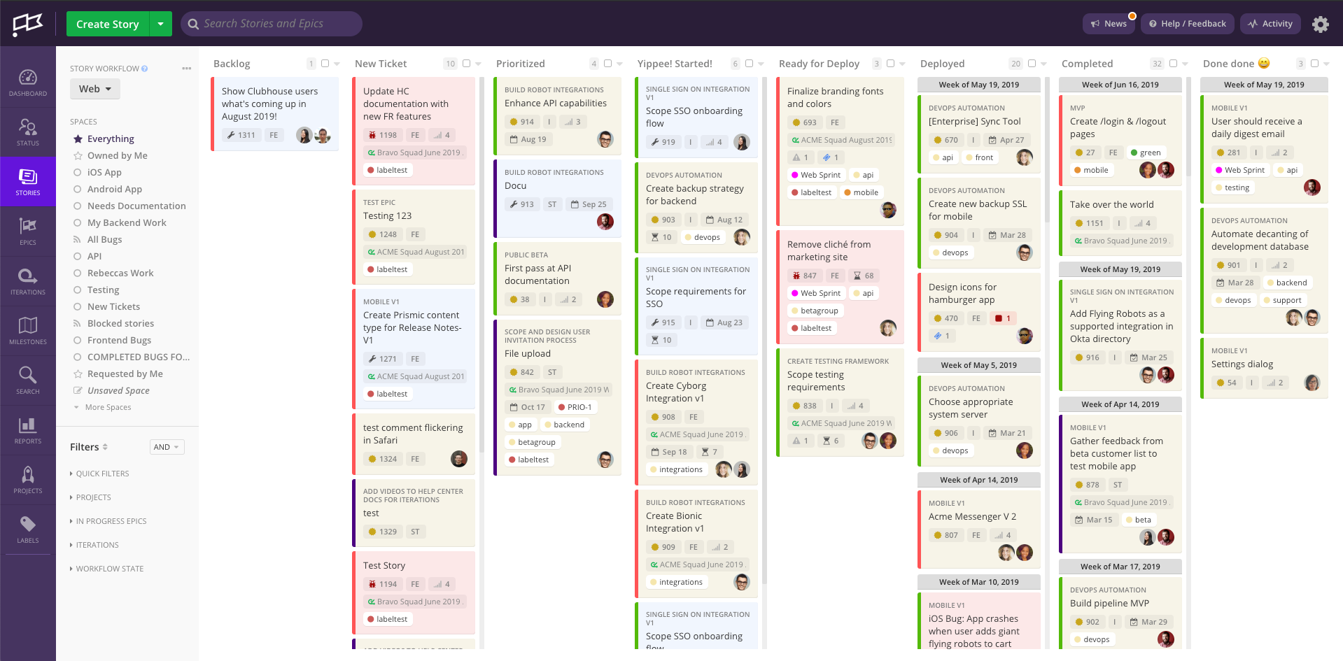 Shortcut - Project management without all the management | Product Hunt