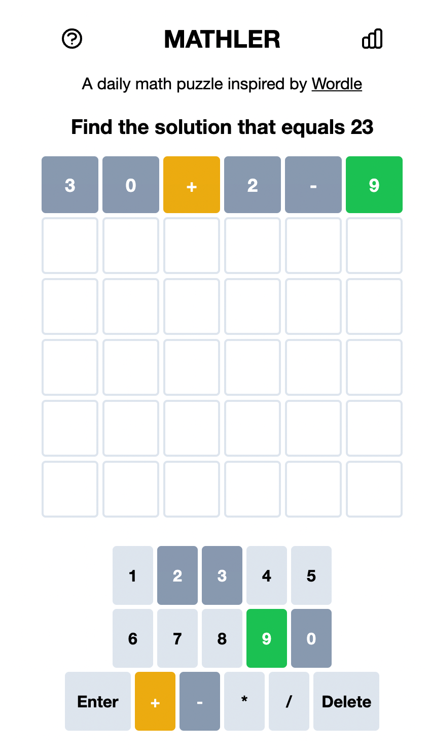 GitHub - lfhohmann/mathler-equations-generator: Generates all possible ...