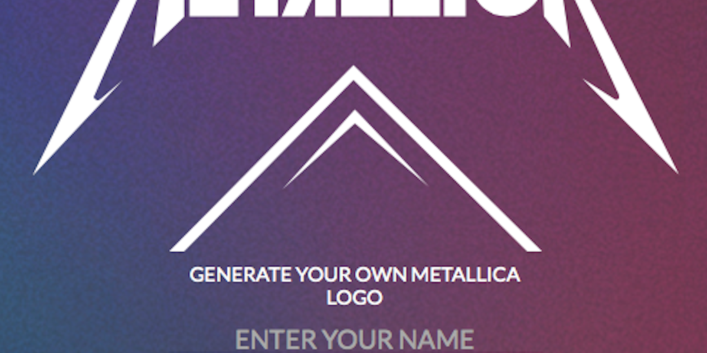 Metallica Logo Generator - Product Hunt