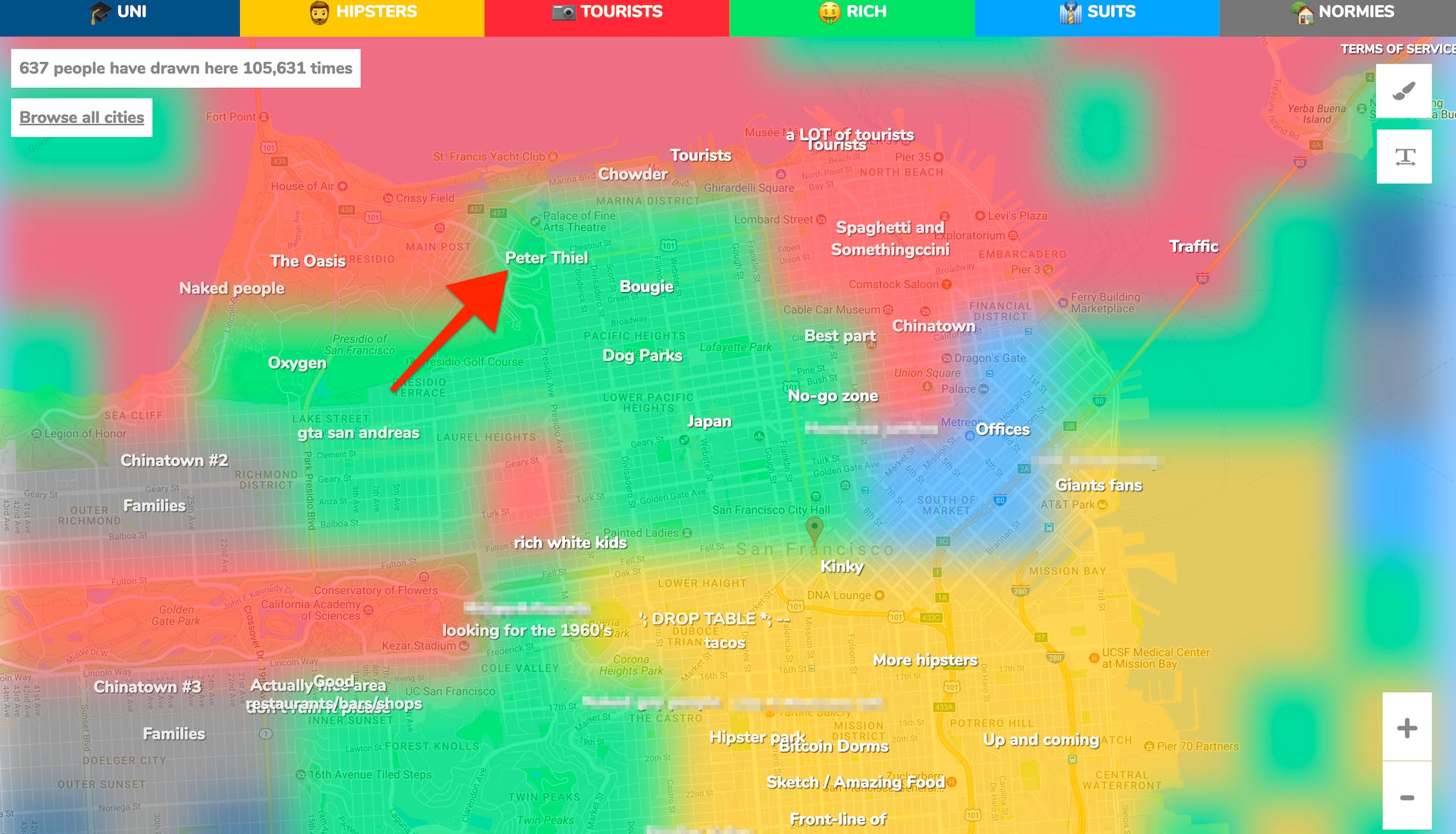 Explore your city on Hoodmaps 🗺😆 | Product Hunt