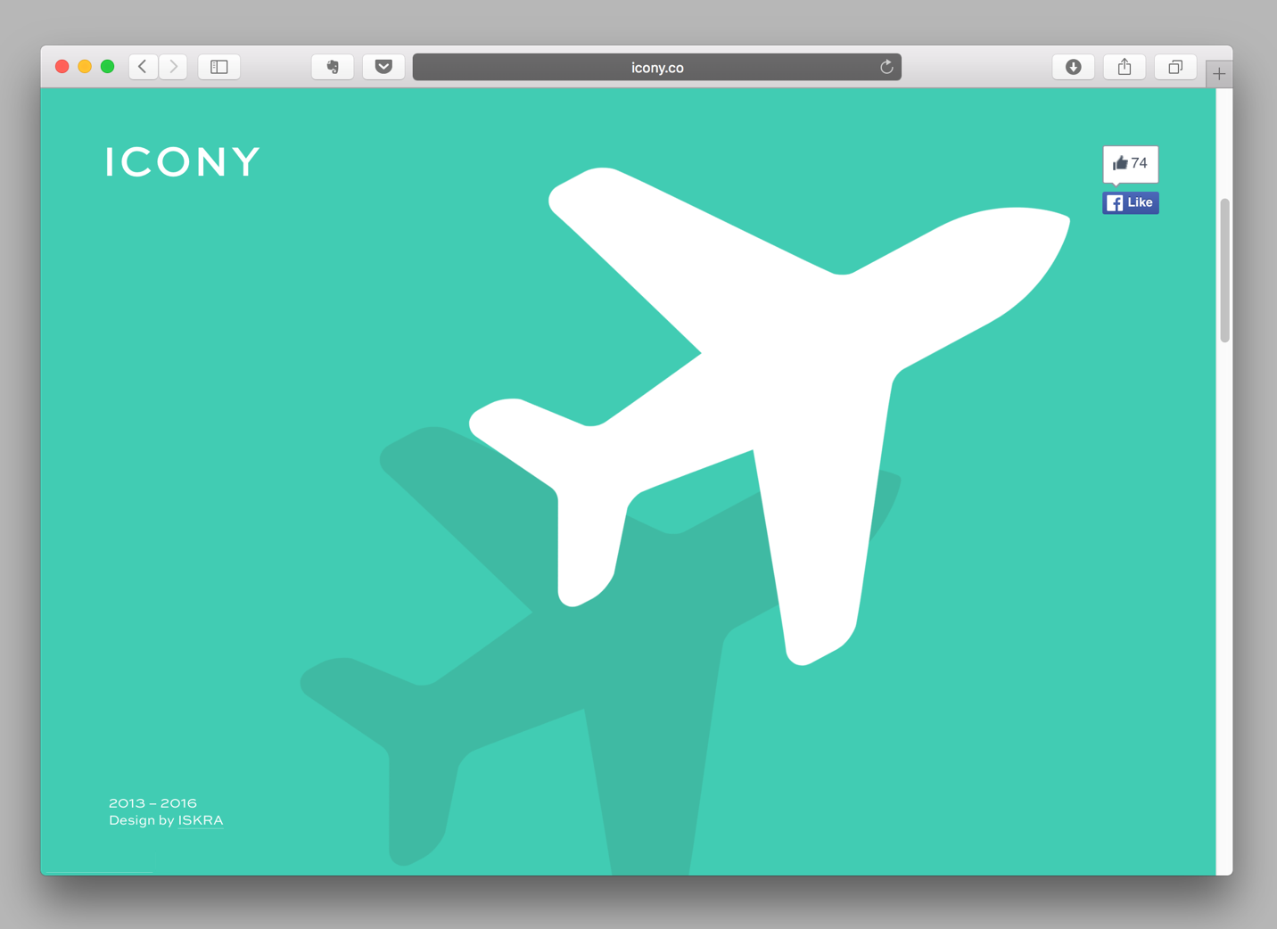 Icony - Free and awesome pixel-perfect icons set | Product Hunt